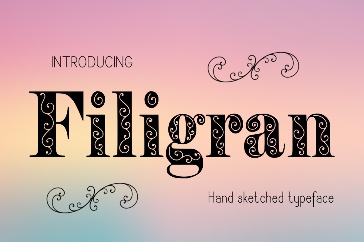 Filigran Font - Free Download