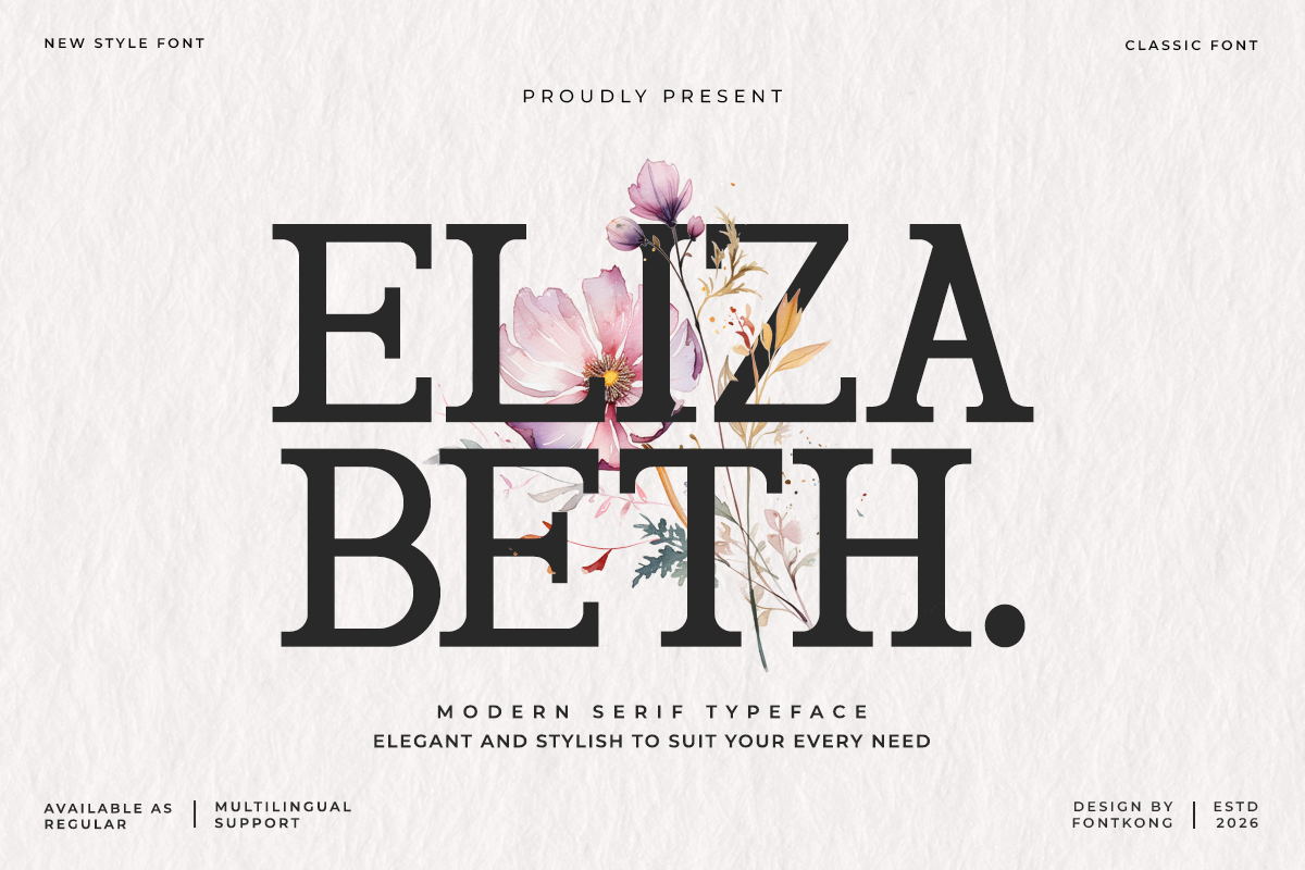 Elizabeth Font | Fontkong | FontSpace