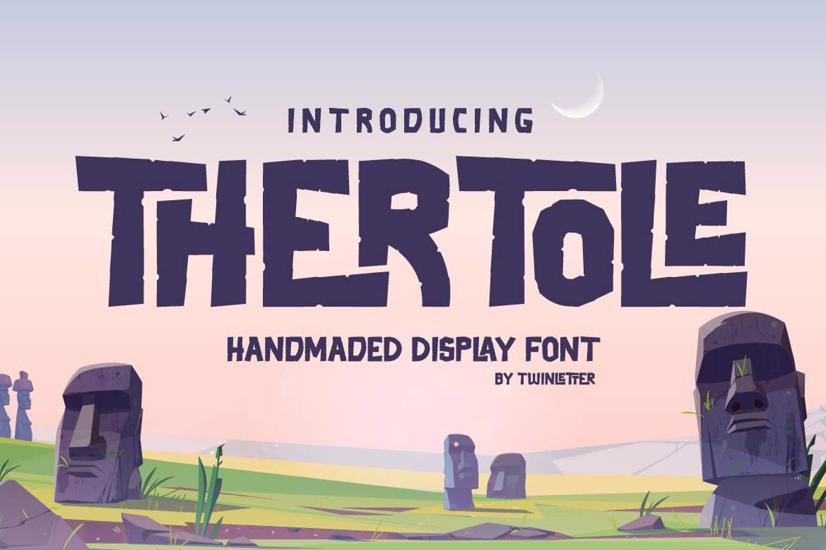 Thertole Font | twinletter | FontSpace