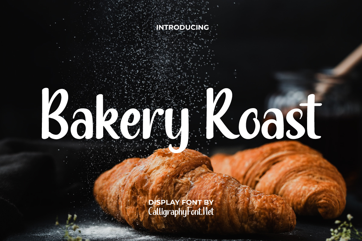 Bakery Roast Font | CalligraphyFonts.net | FontSpace