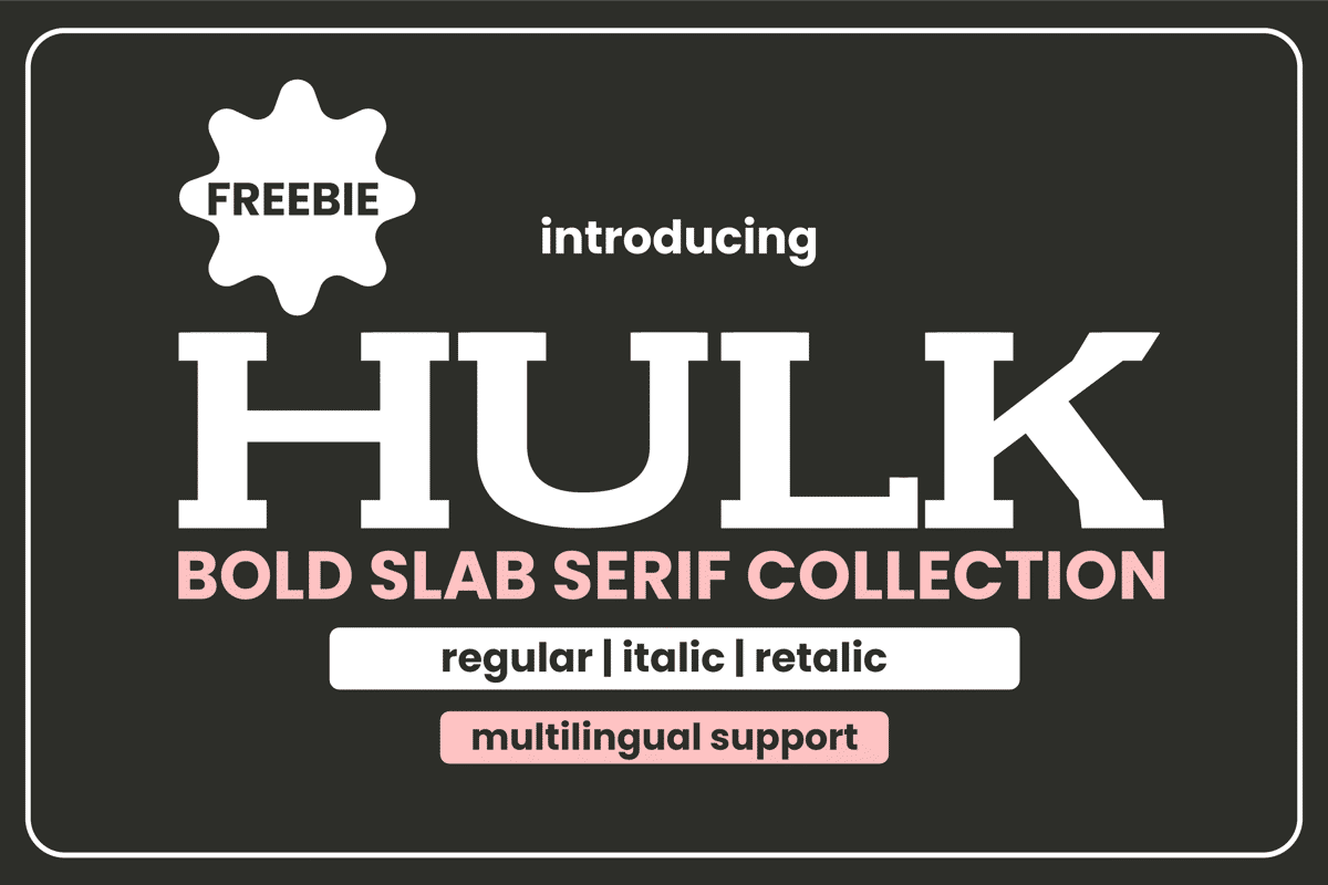 Hulk Font - Free Download