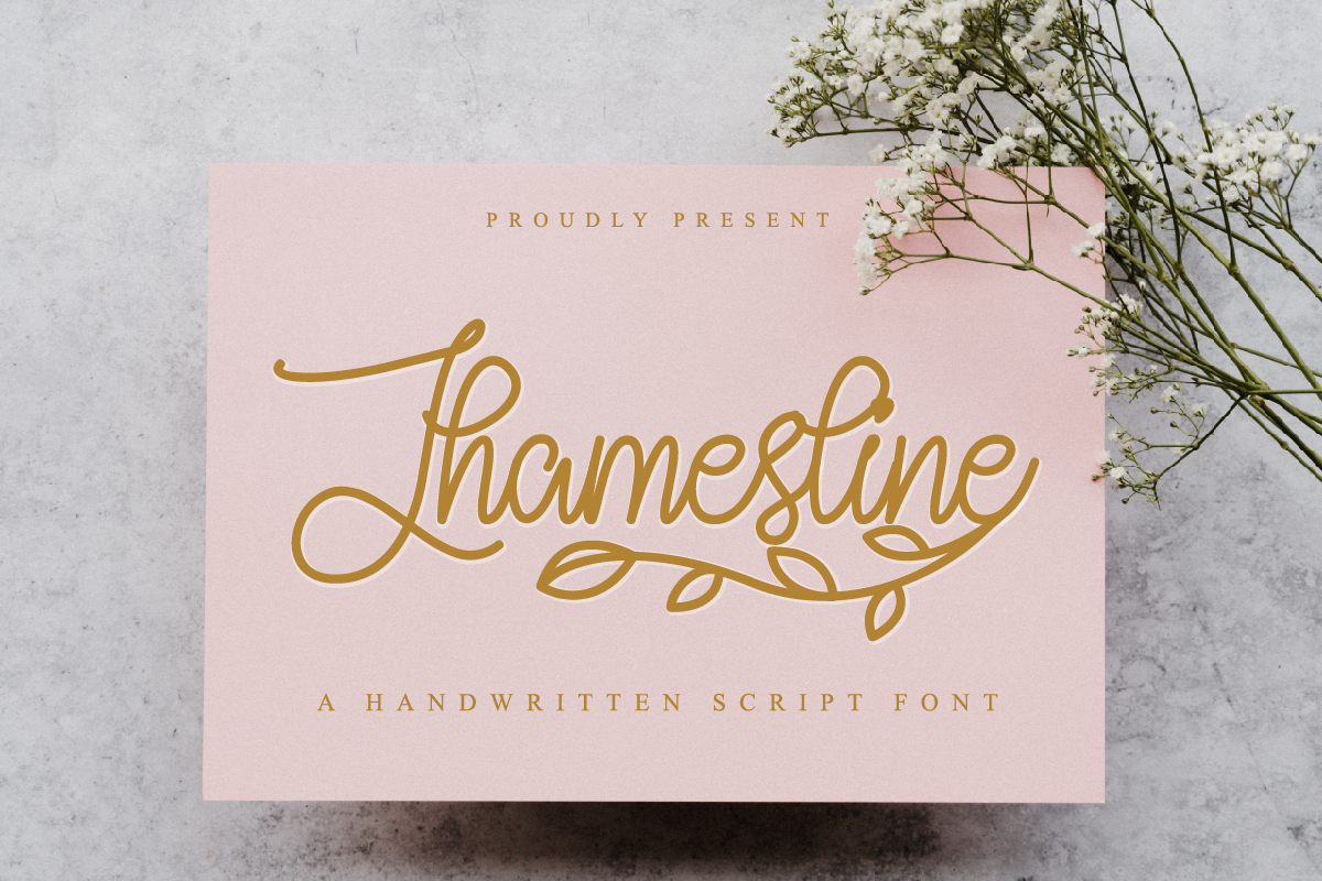 Jhamesline Font | noahtype | FontSpace