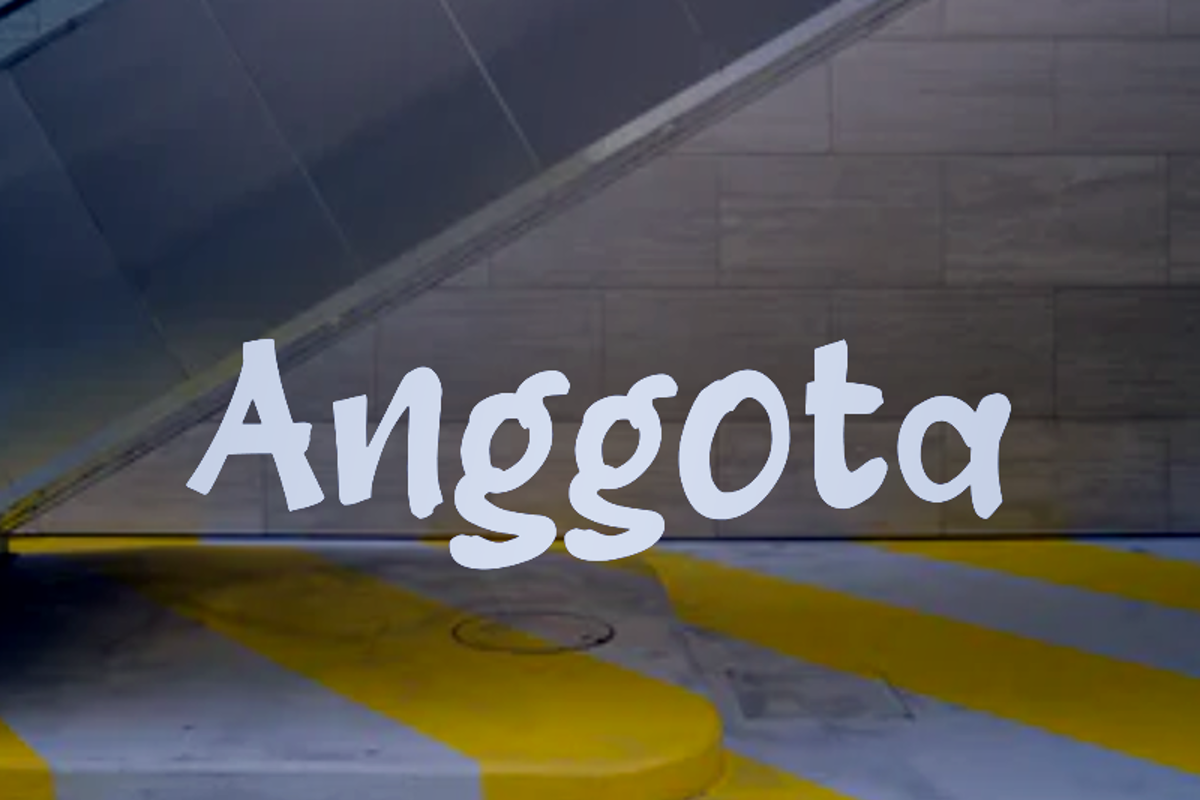A Anggota Font - Free Download