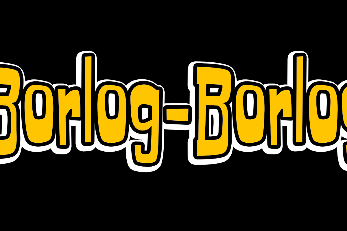 Borlog-Borlog Font | VVB DESIGNS | FontSpace