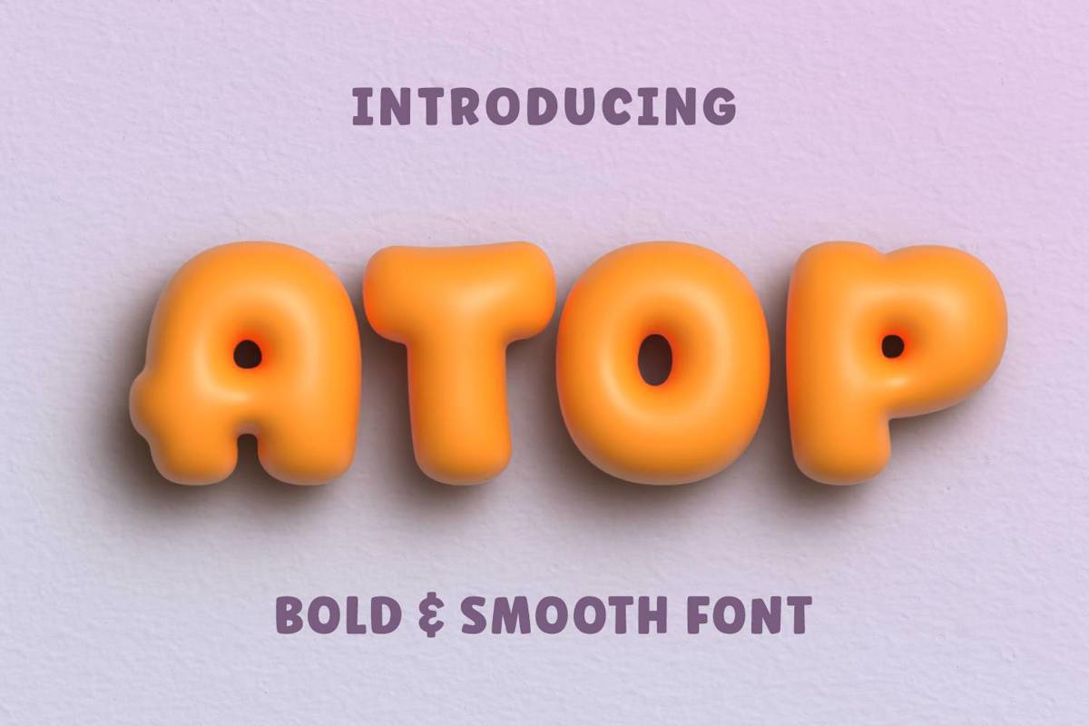 Atop Font - Free Download