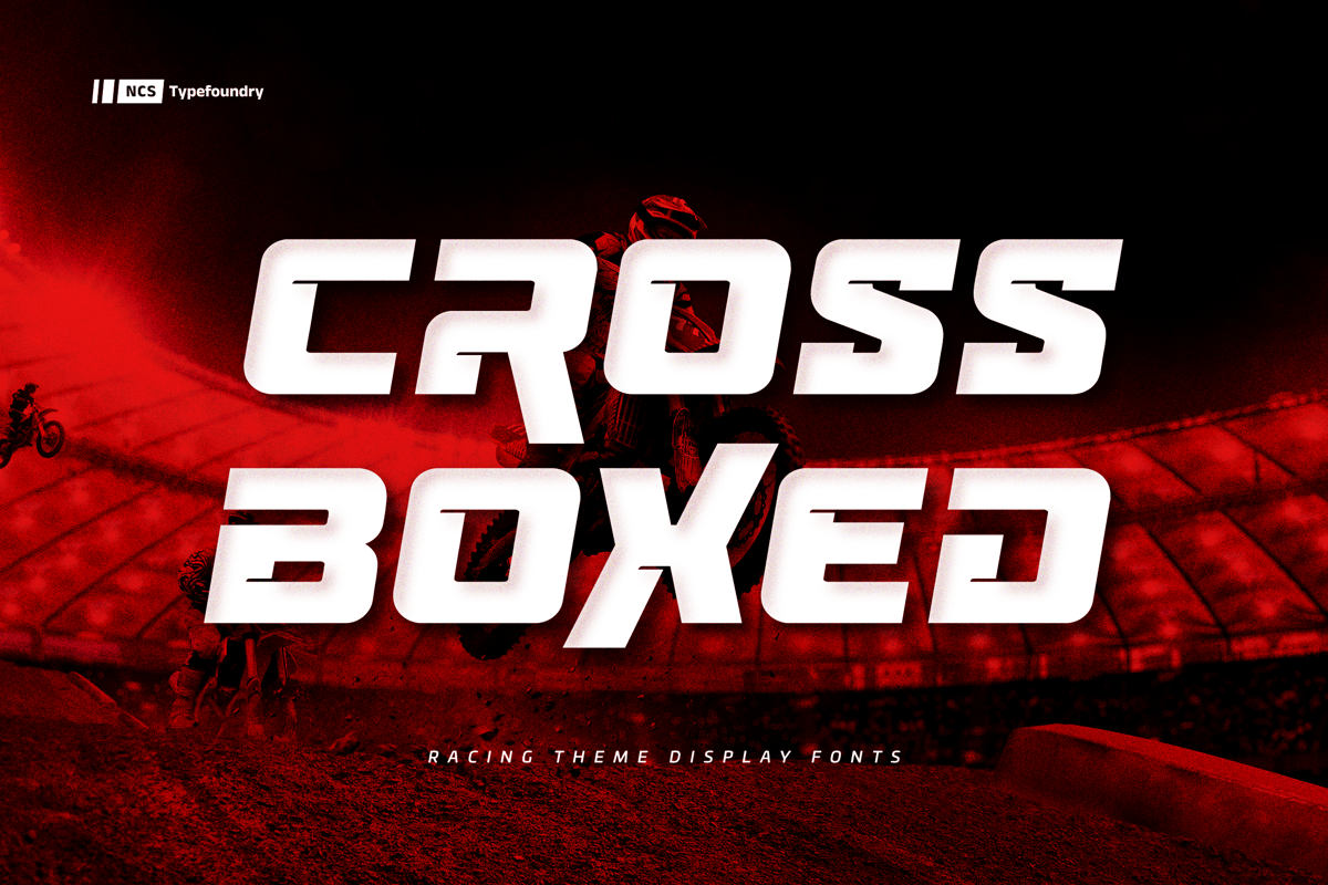 Cross Boxed Font - Free Download
