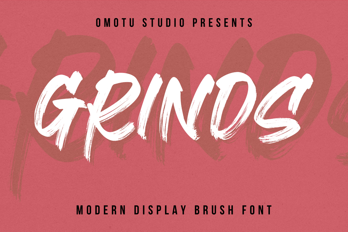 Grinds Font | omotu studio | FontSpace