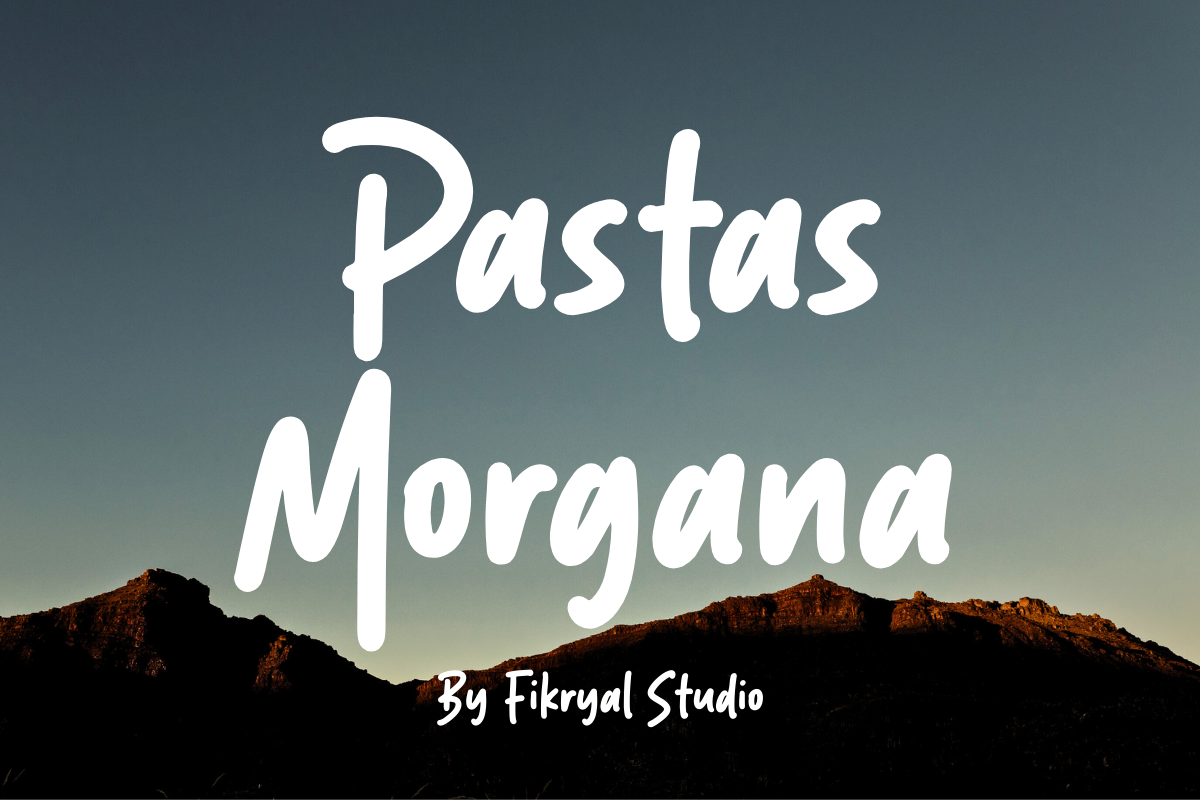 Pastas Morgana Font - Free Download