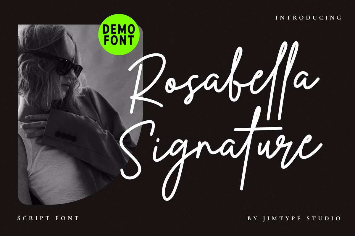 Rosabella Signature Font - Free Download