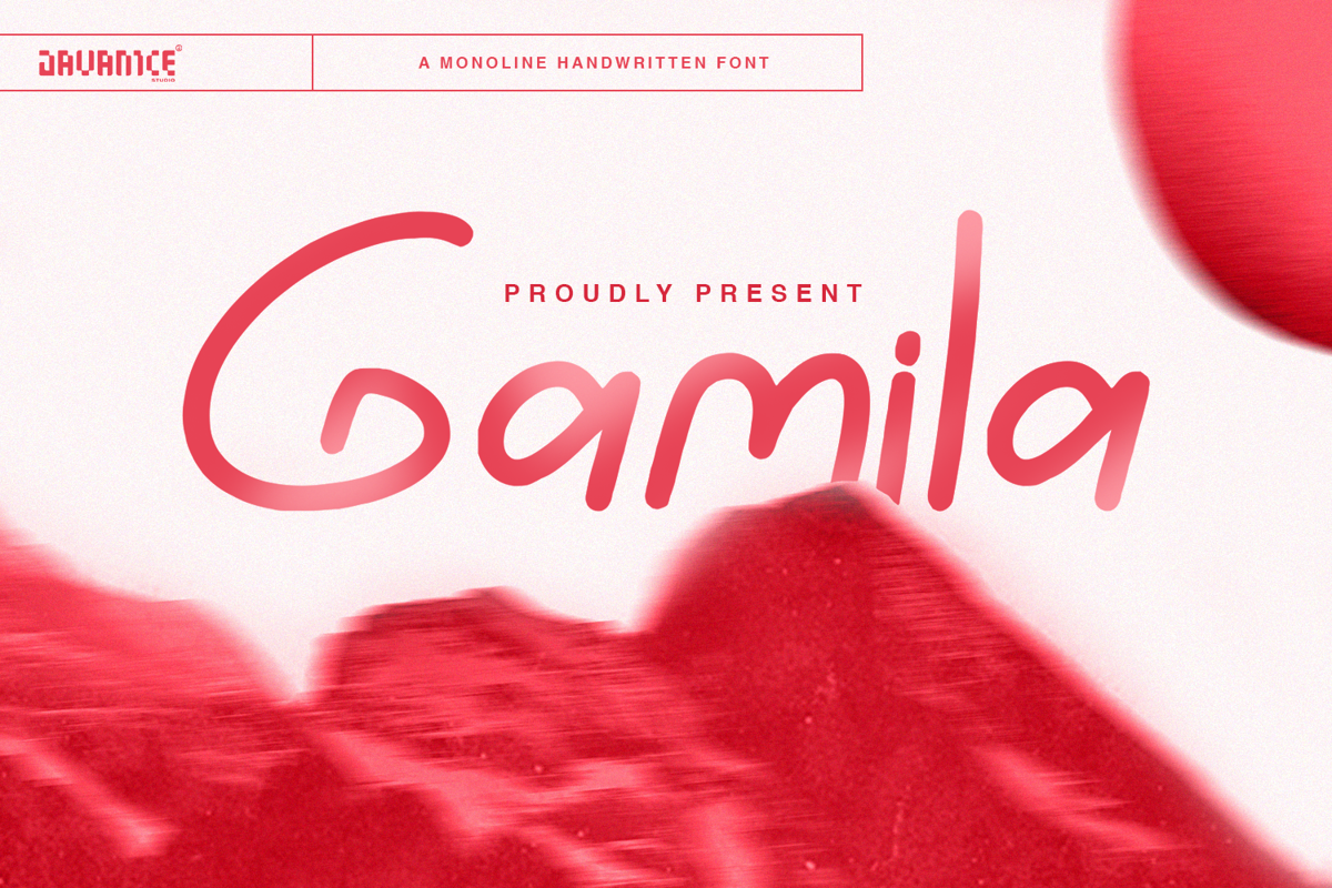 Gamila Font | javanicestudio | FontSpace