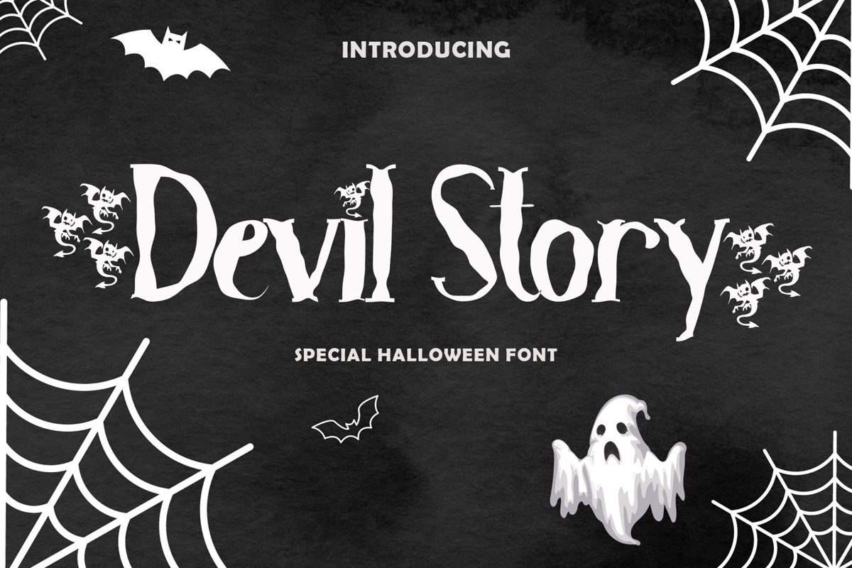 Devil Story Font | Yoga Letter | FontSpace