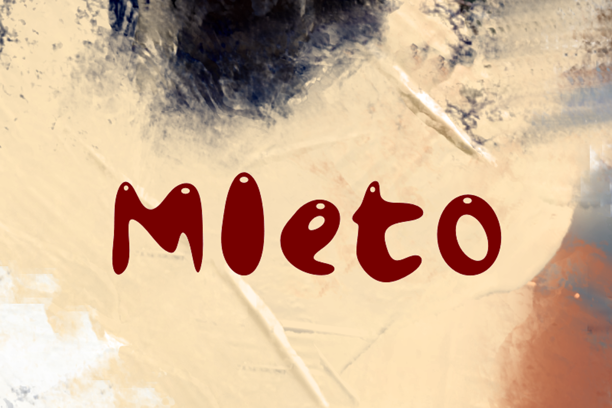 M Mleto Font | wepfont | FontSpace