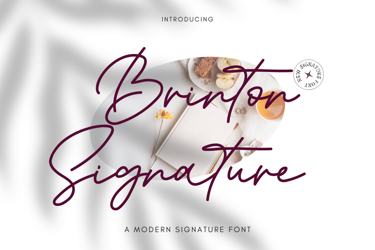 Brinton Signature Font - Free Download