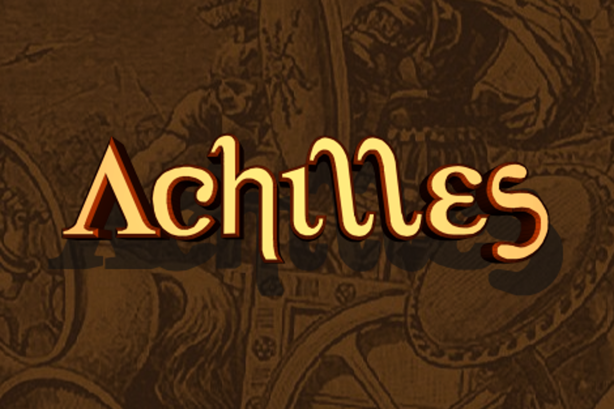 Achilles Font - Free Download