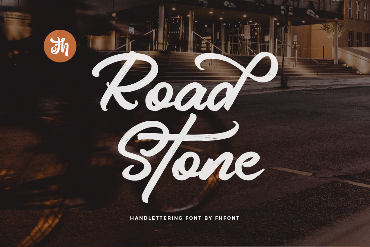 Road Stone Personal Use Font | FHfont | FontSpace