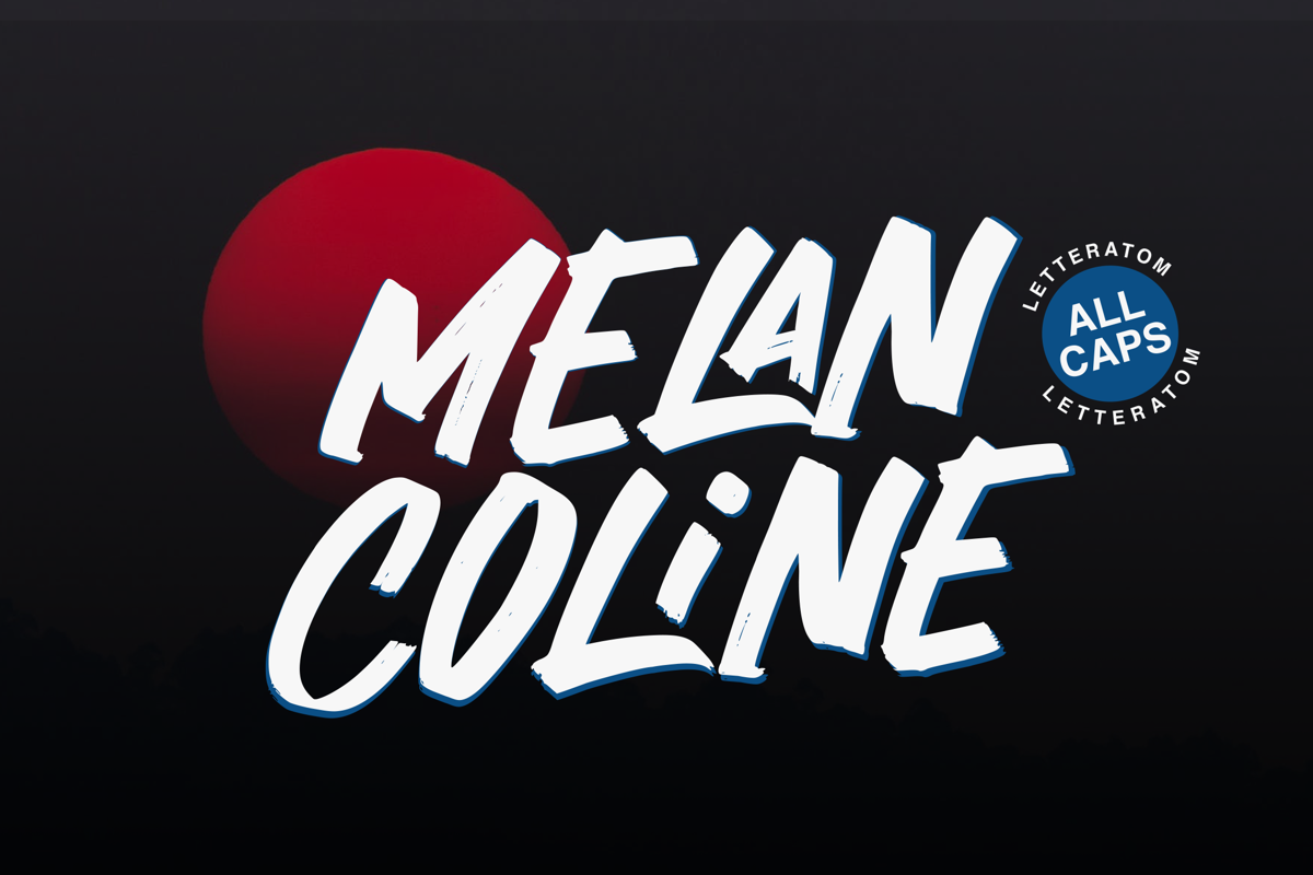 Melancoline Font | Beningtype | FontSpace