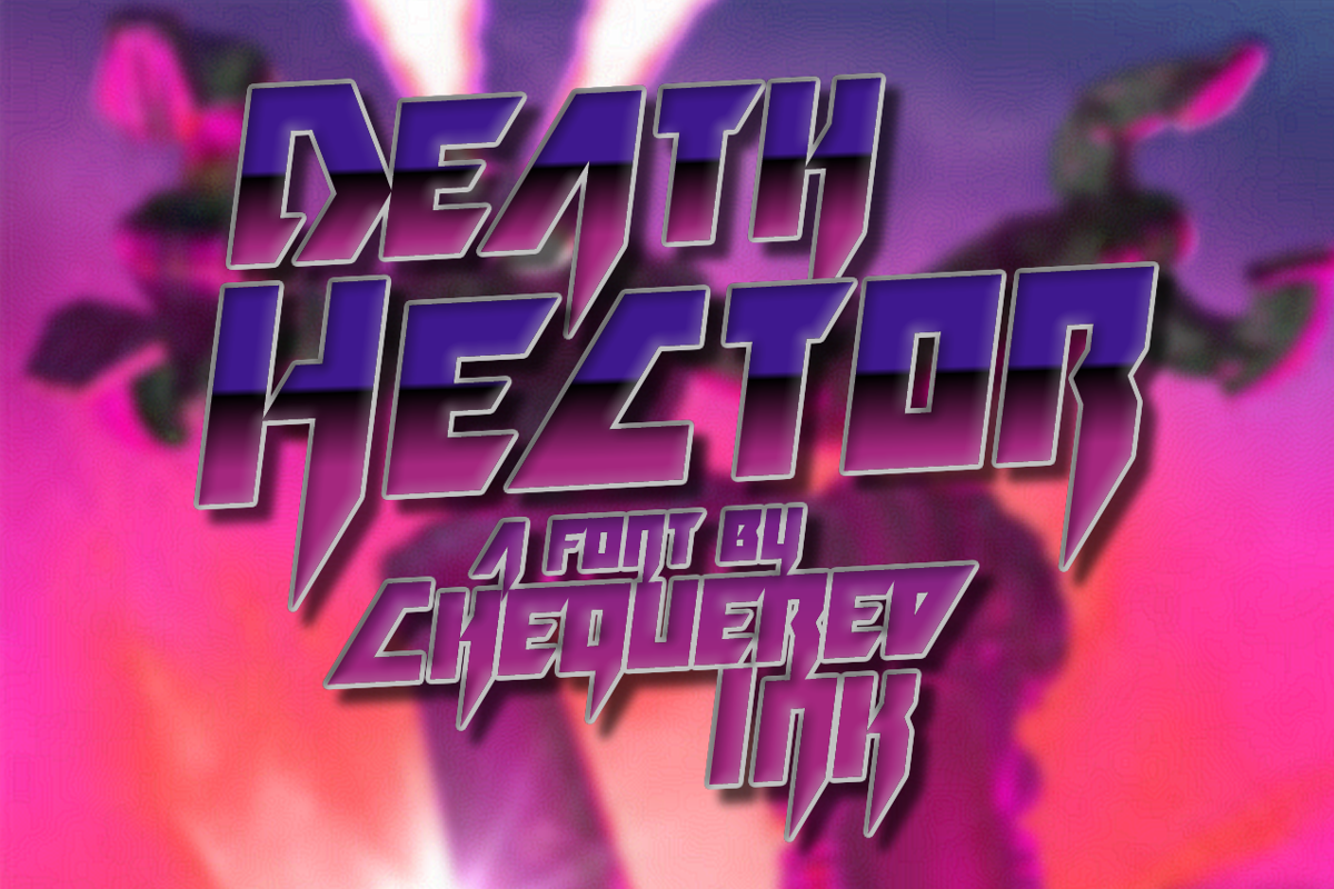 Death Hector Font | Chequered Ink | FontSpace