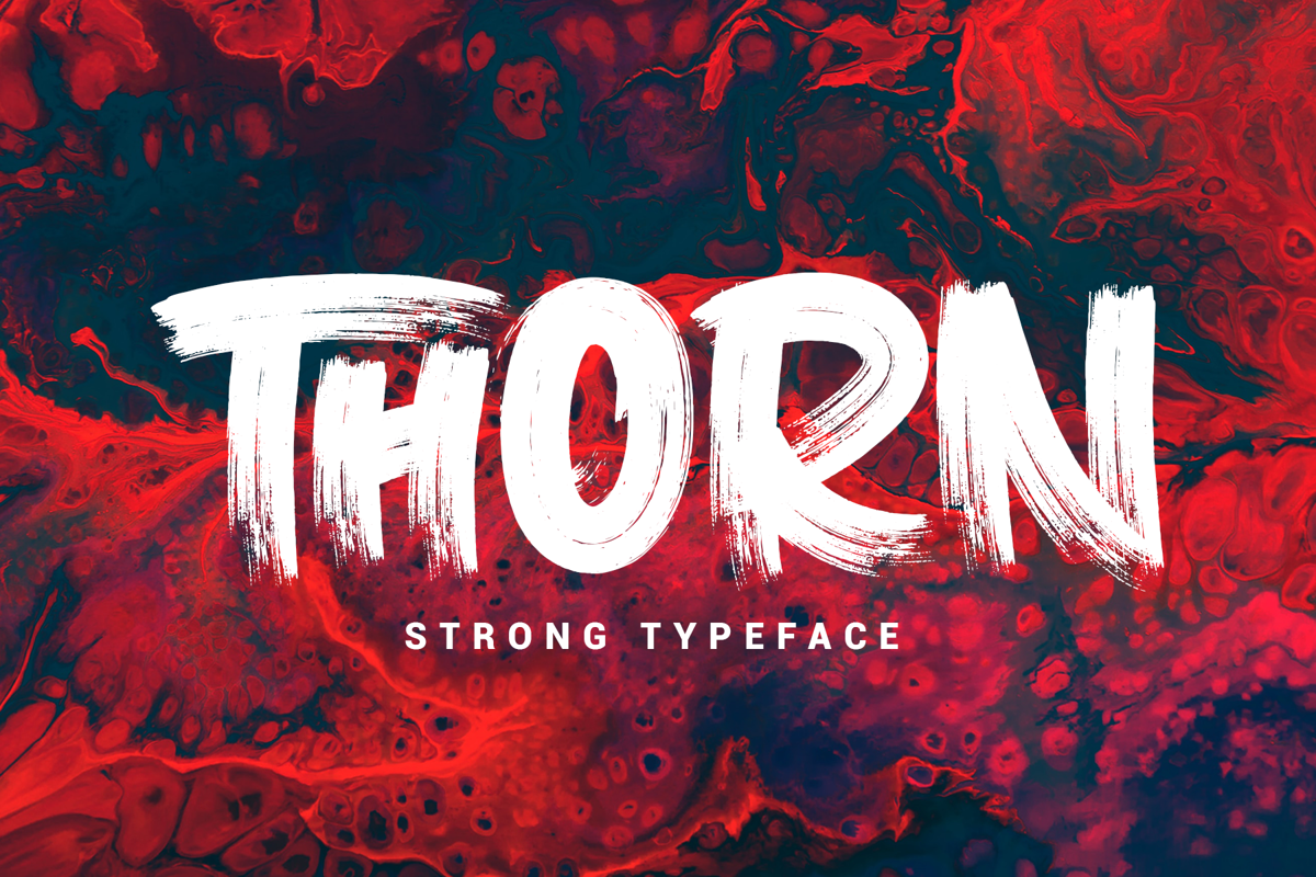 THORN Font | Stefie justprince | FontSpace