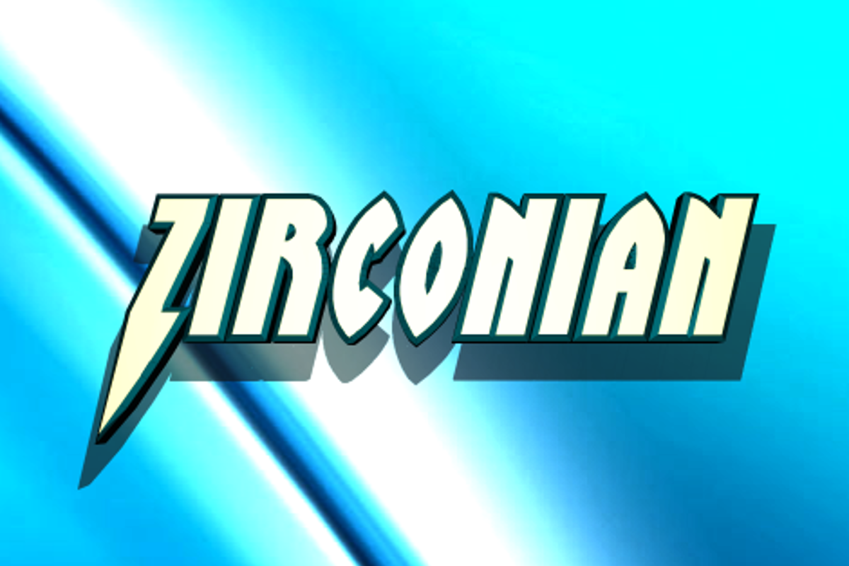 Zirconian Font | Iconian Fonts | FontSpace