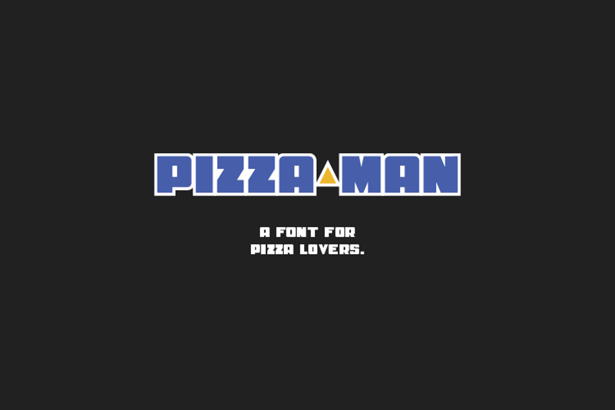Pizza Man Font - Free Download