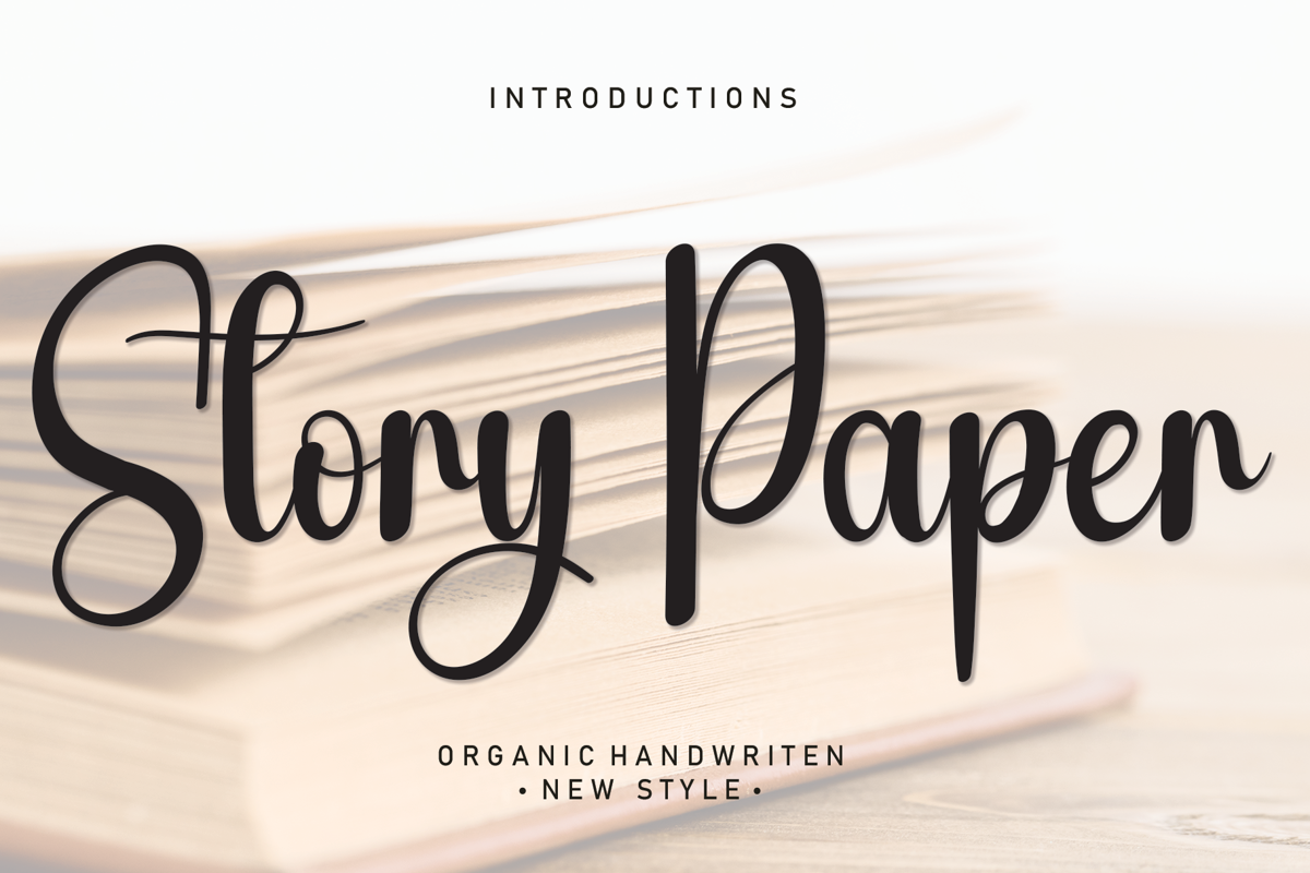 Story Paper Font - Free Download