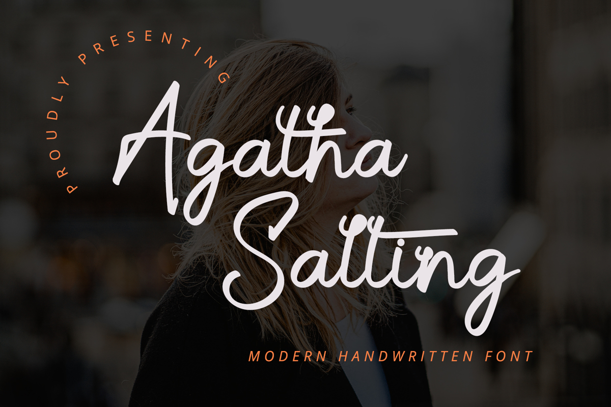 Agatha Salting Font - Free Download