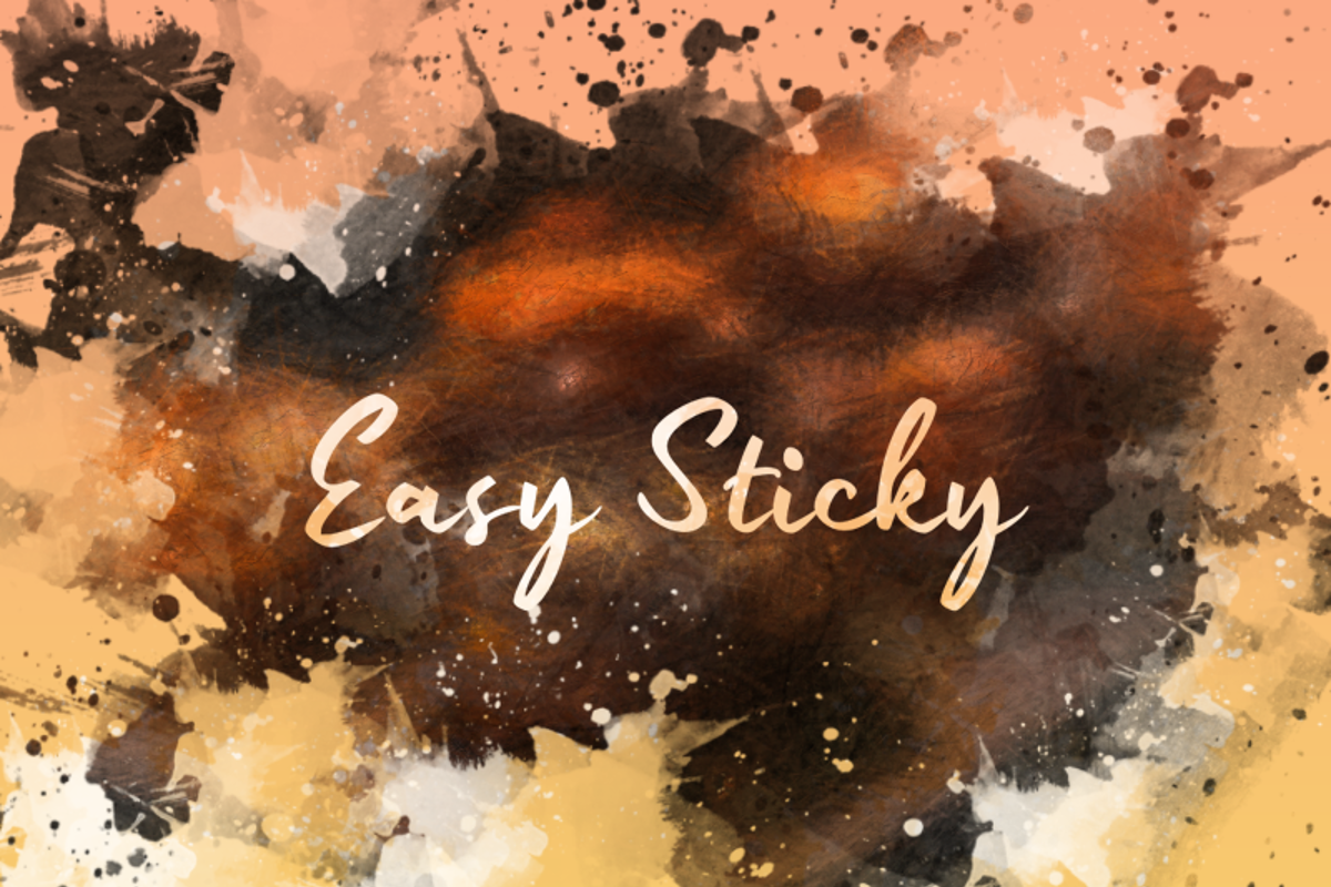 E Easy Sticky Font | wepfont | FontSpace