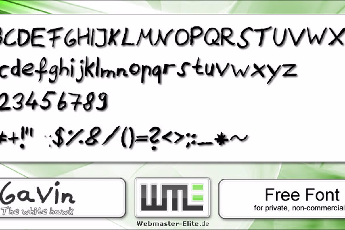 Gavin Font | Fontone.net | FontSpace
