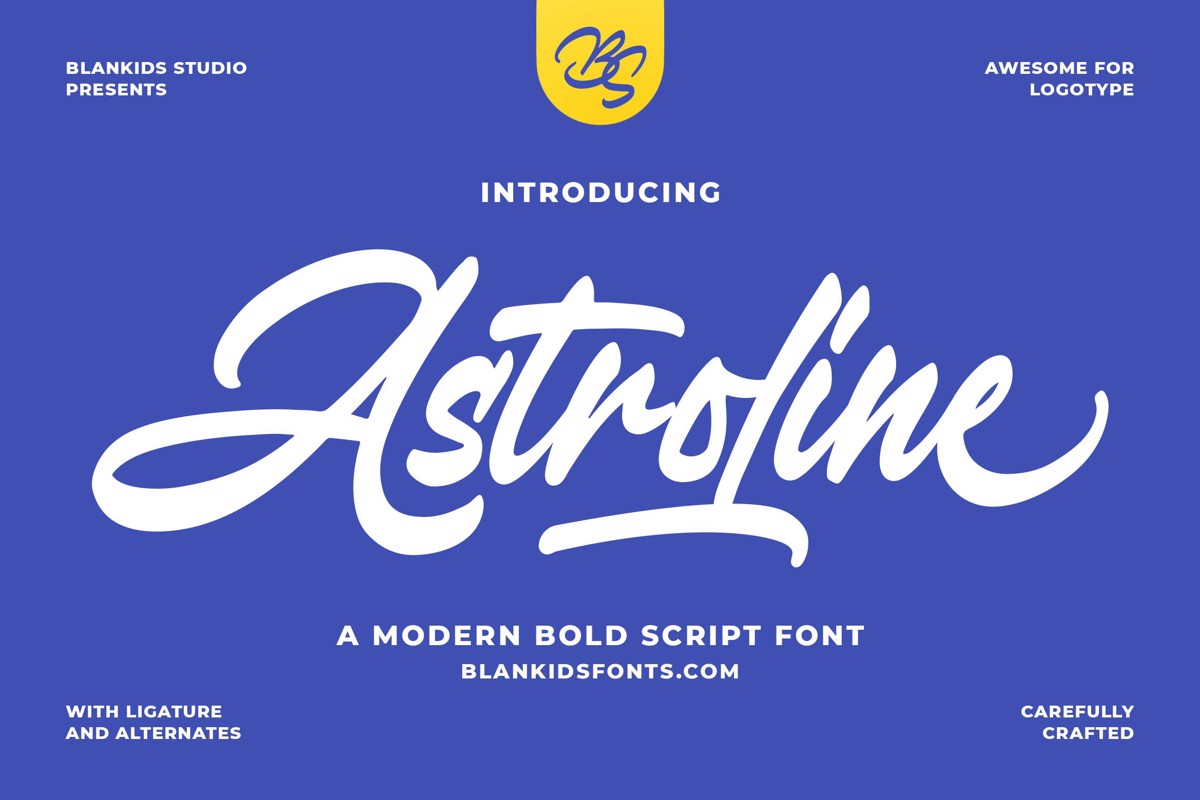 Astroline Font | Blankids | FontSpace