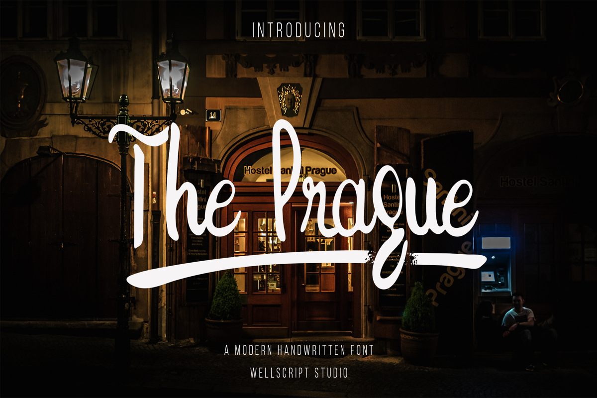 The Prague Font | Wellscript Studio | FontSpace