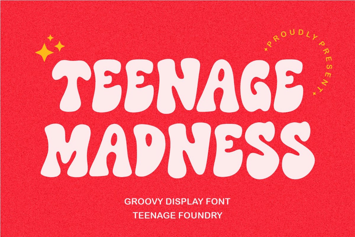Teenage Madness Font - Free Download