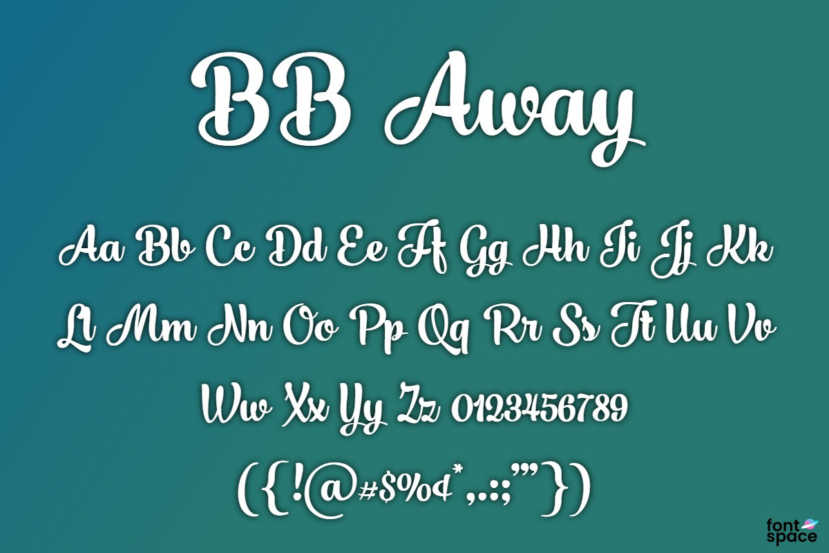 BB Away Font | Aksten | FontSpace