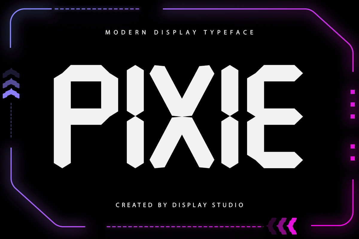 PIXIE Font | DisplayStudio_ | FontSpace