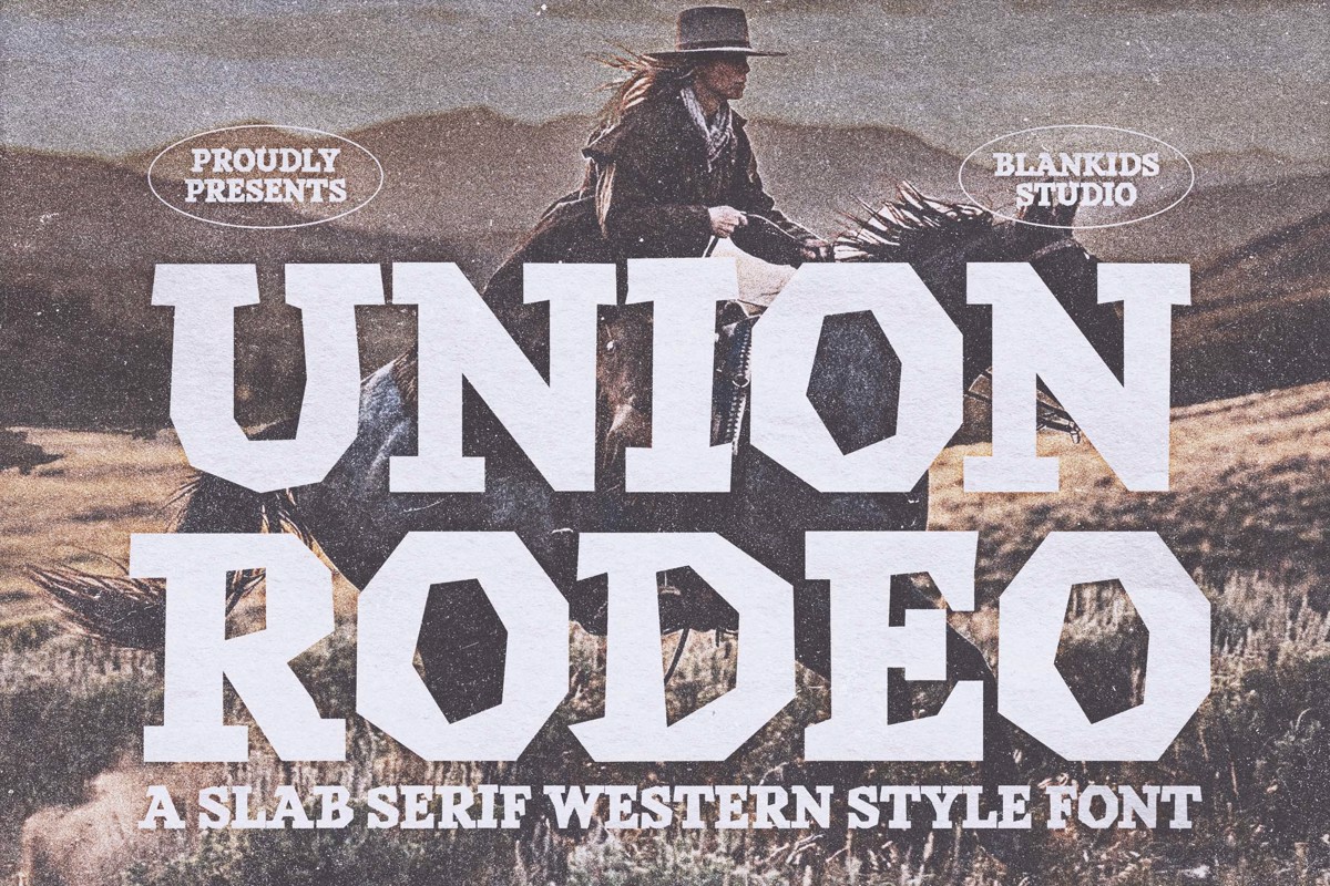Union Rodeo Font - Free Download