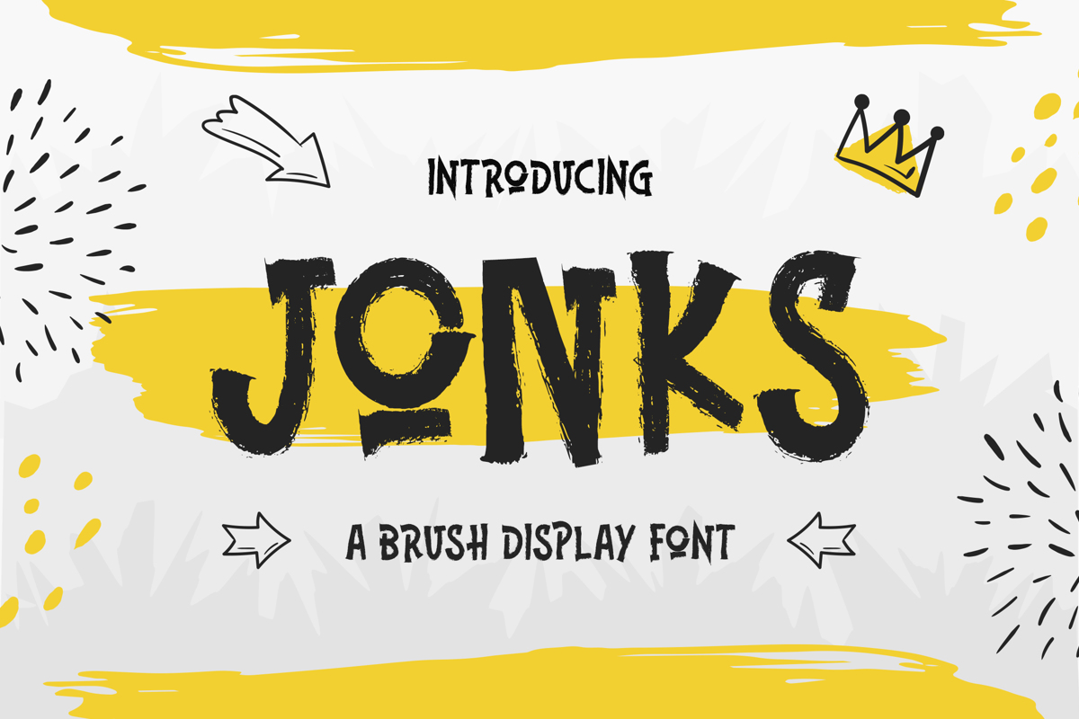 Jonks Font | typefactory | FontSpace