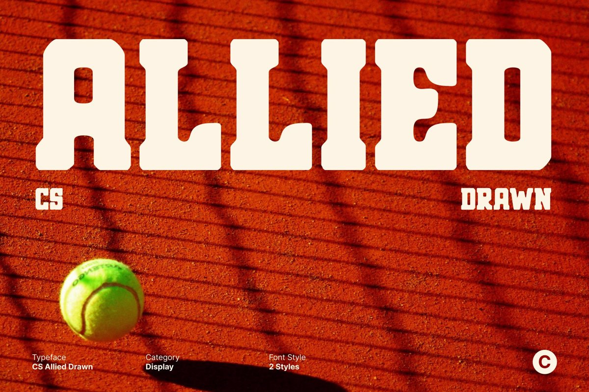CS Allied Drawn Font - Free Download