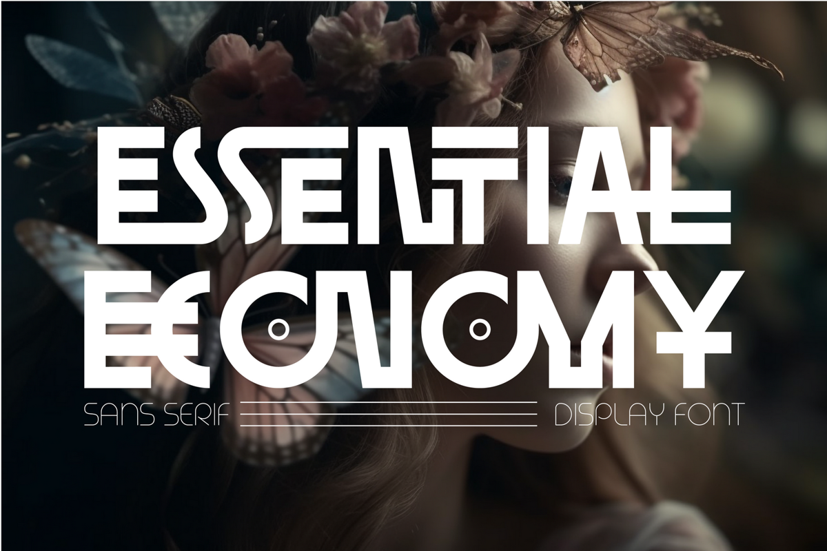 Essential Economy Font | 177Studio | FontSpace