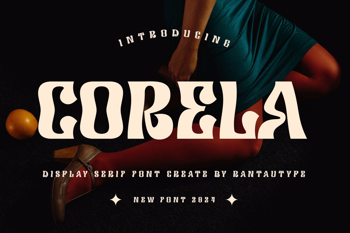 Corela Font | Rantautype | FontSpace