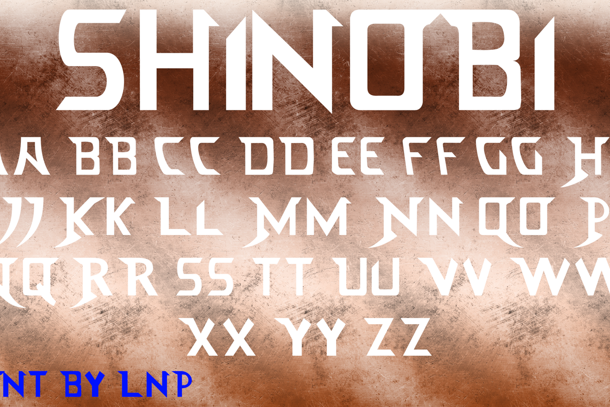 Shinobi Font - Free Download