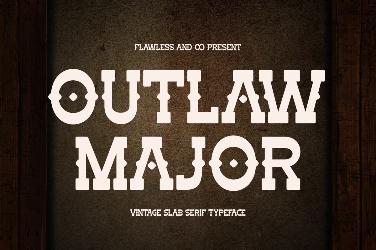 OUTLAW MAJOR Font - Free Download