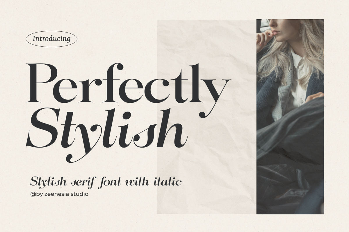 Perfectly Stylish Font | zeenesia studio | FontSpace