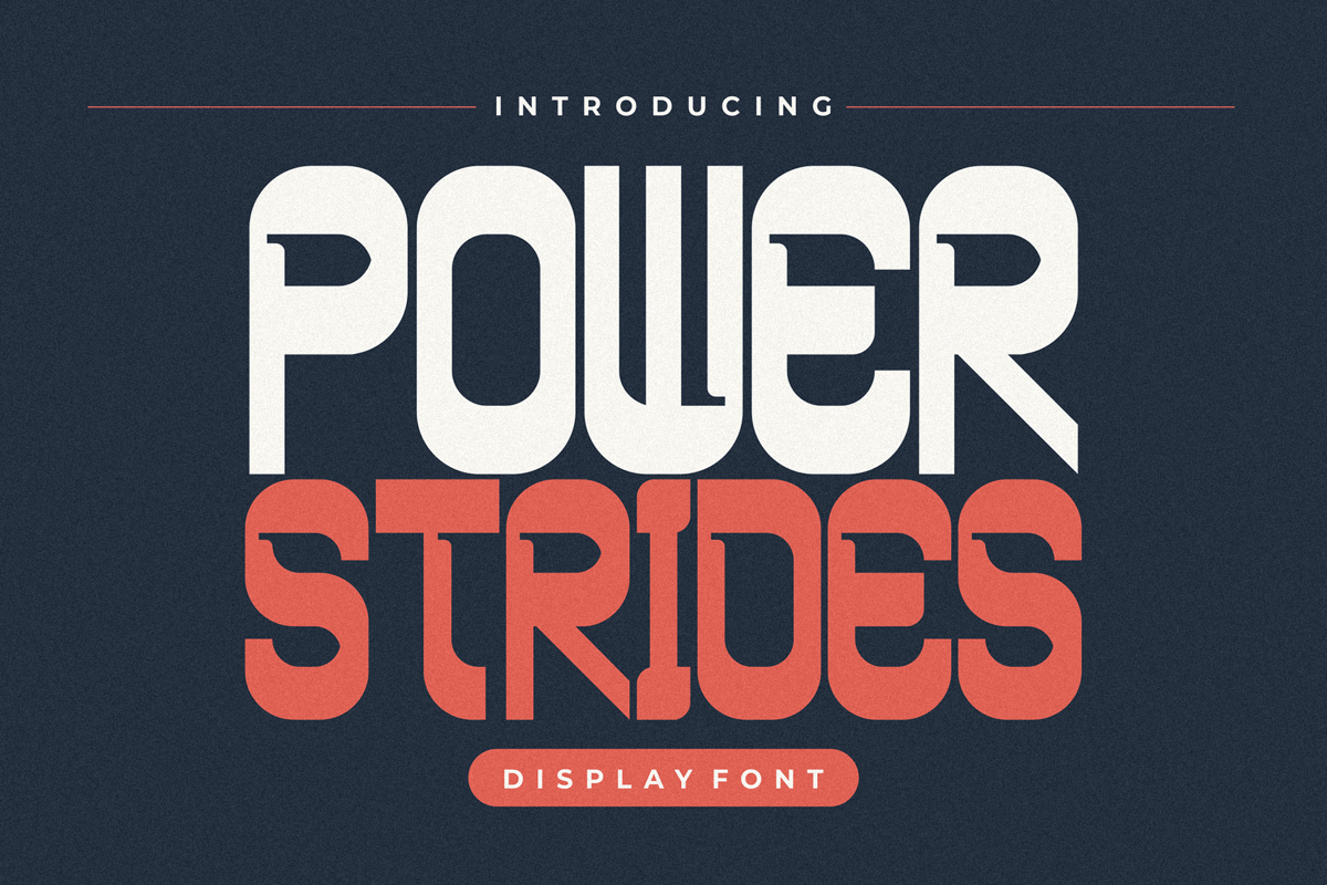 Power Strides Font - Free Download