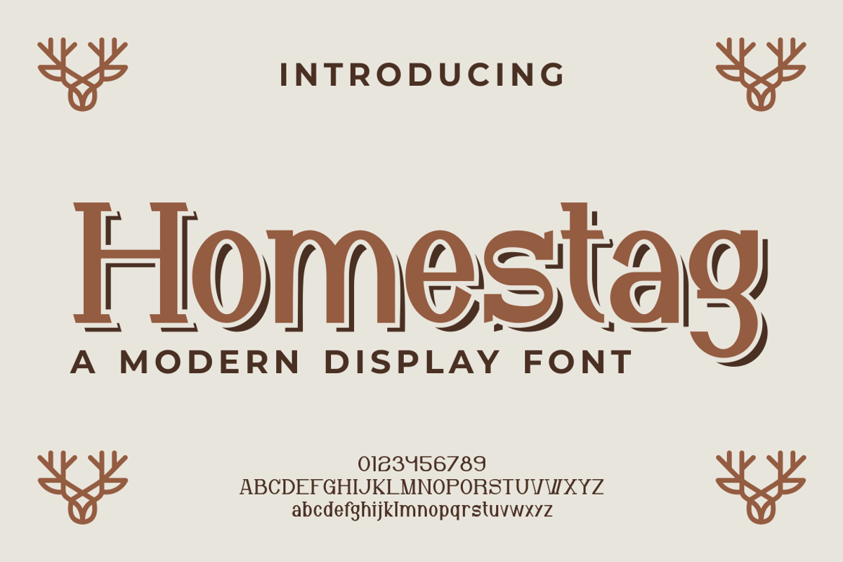 Homestag Font | Maiko Hatta | FontSpace