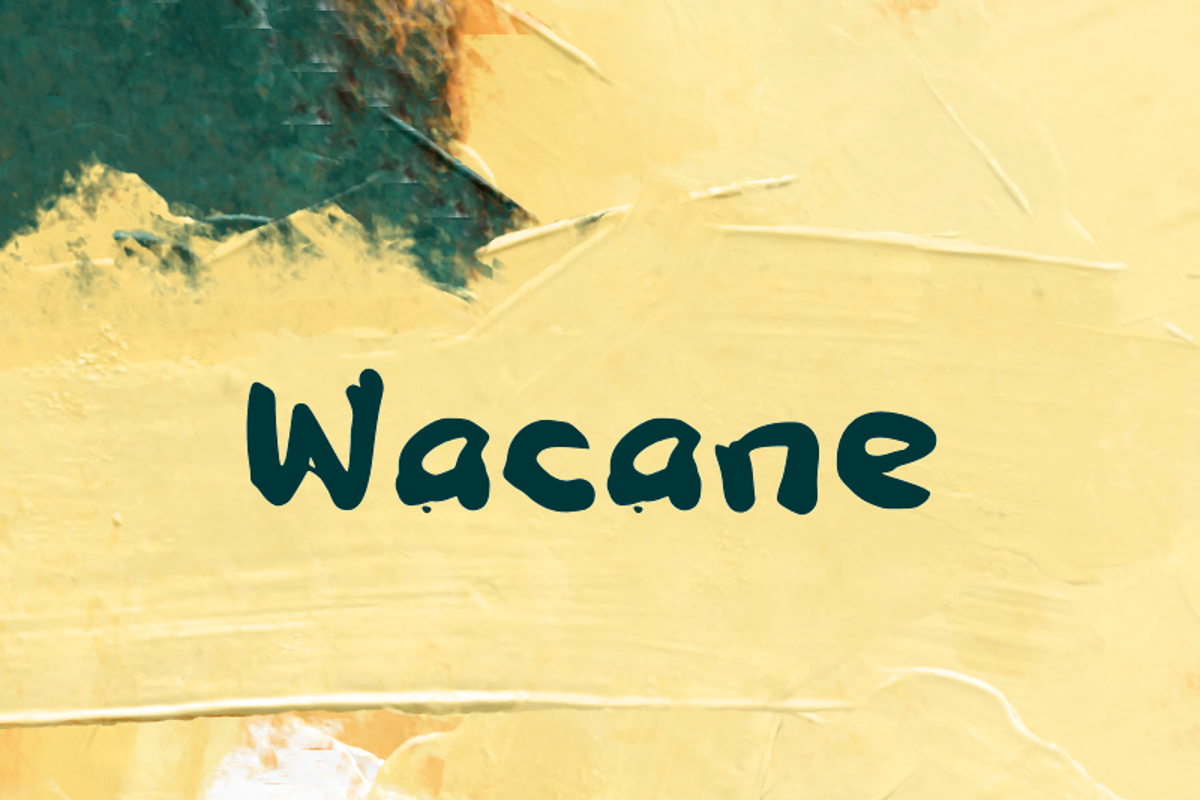 W Wacane Font - Free Download