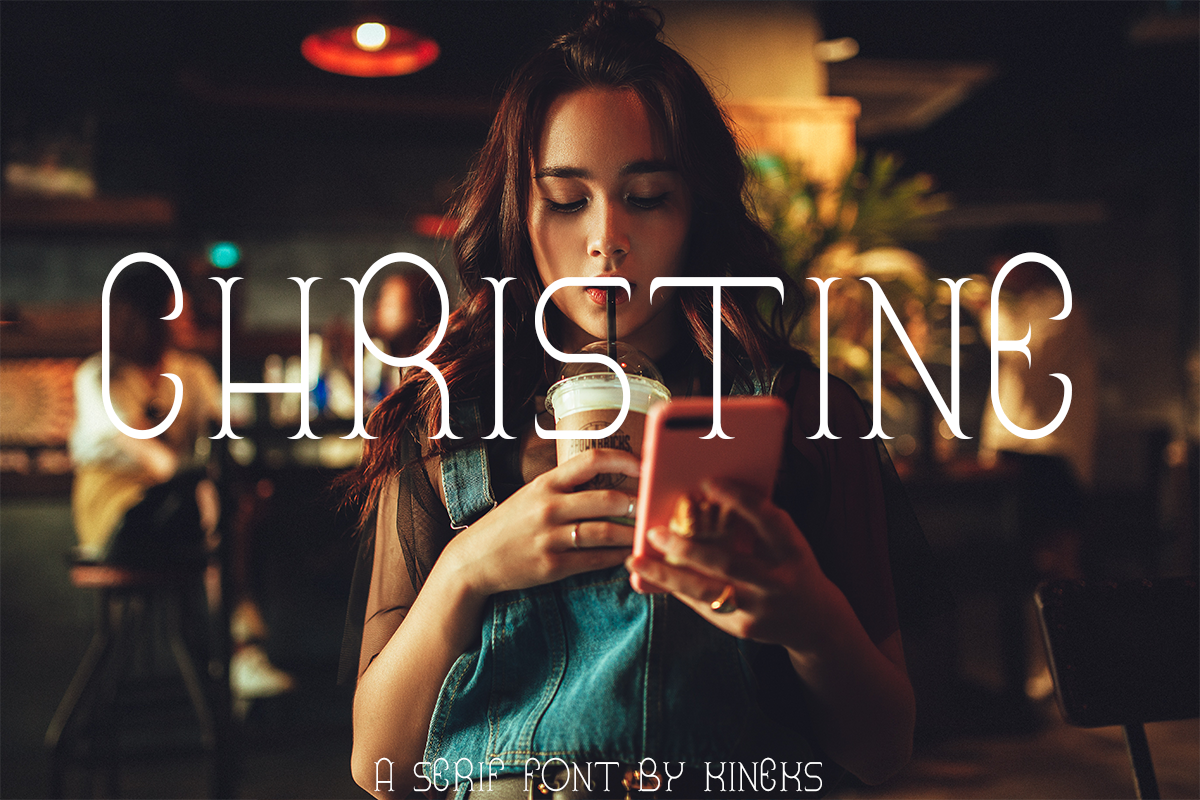 Christine Font | Bykineks | FontSpace
