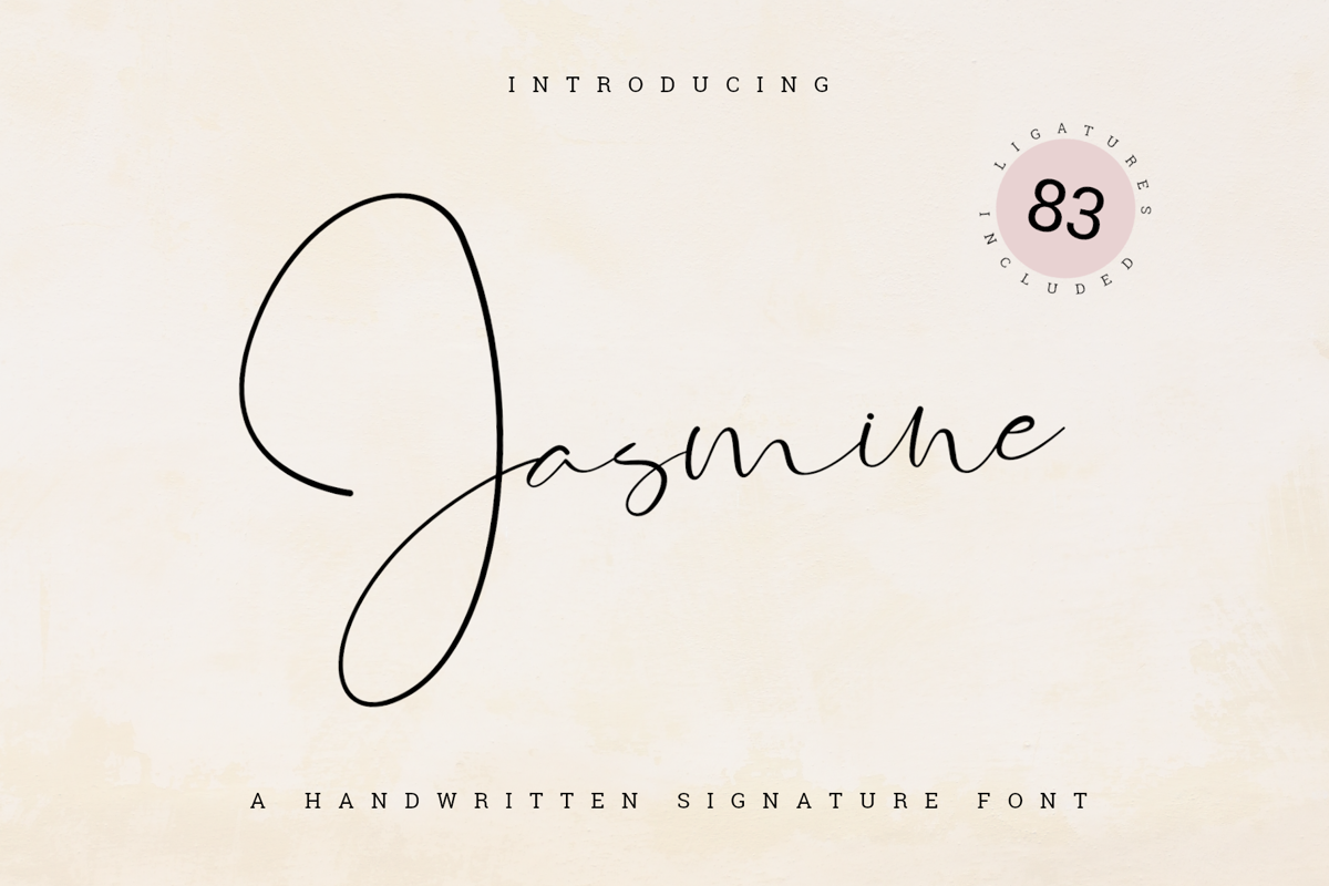 Jasmine Font | Jimtype Studio | FontSpace