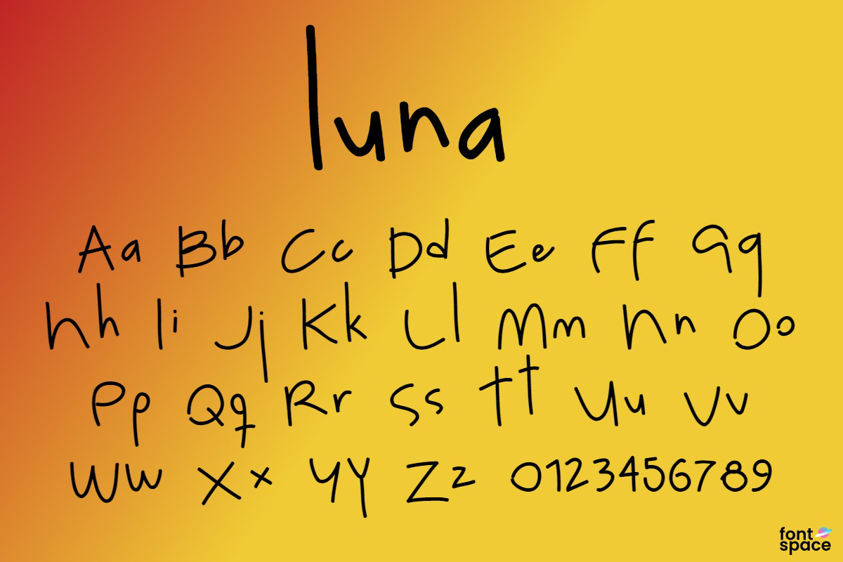 Luna Font - Free Download