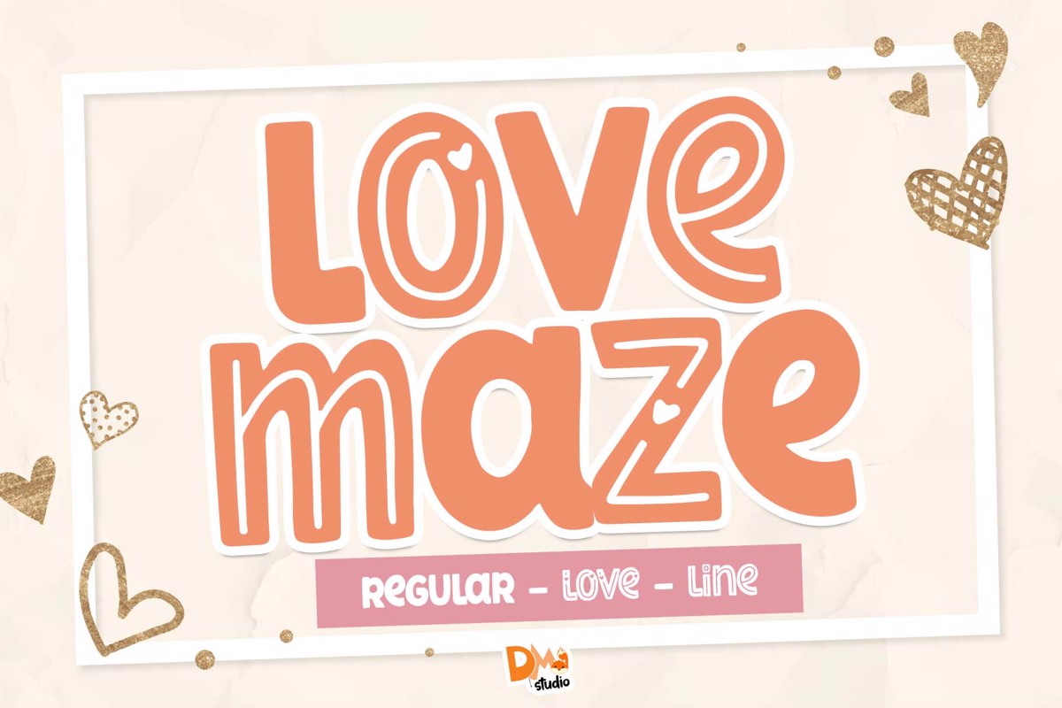 Love Maze Font - Free Download
