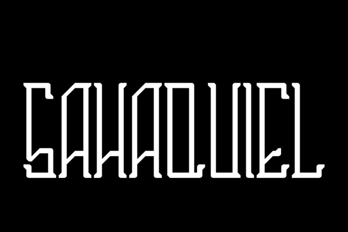 Sahaquiel Font | ErgoHiki | FontSpace