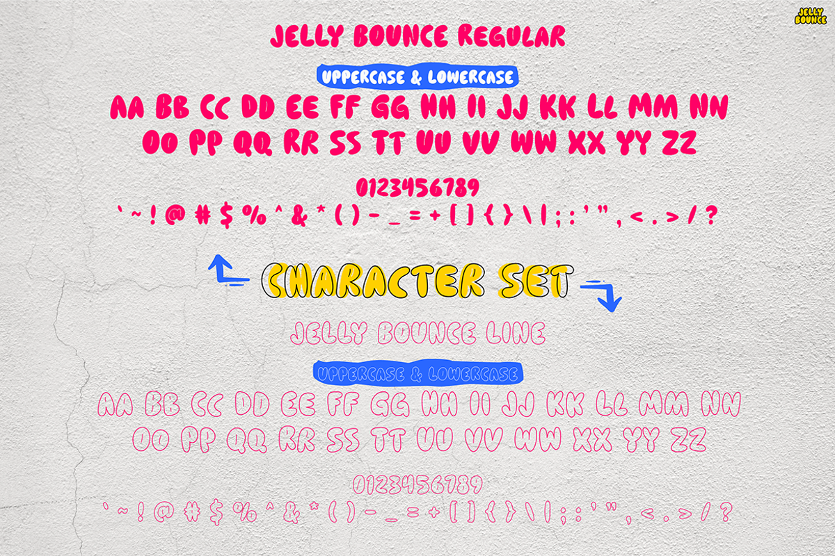 Jelly - Bounce Font - Free Download
